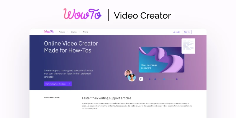 How-To Video Creator | WowTo